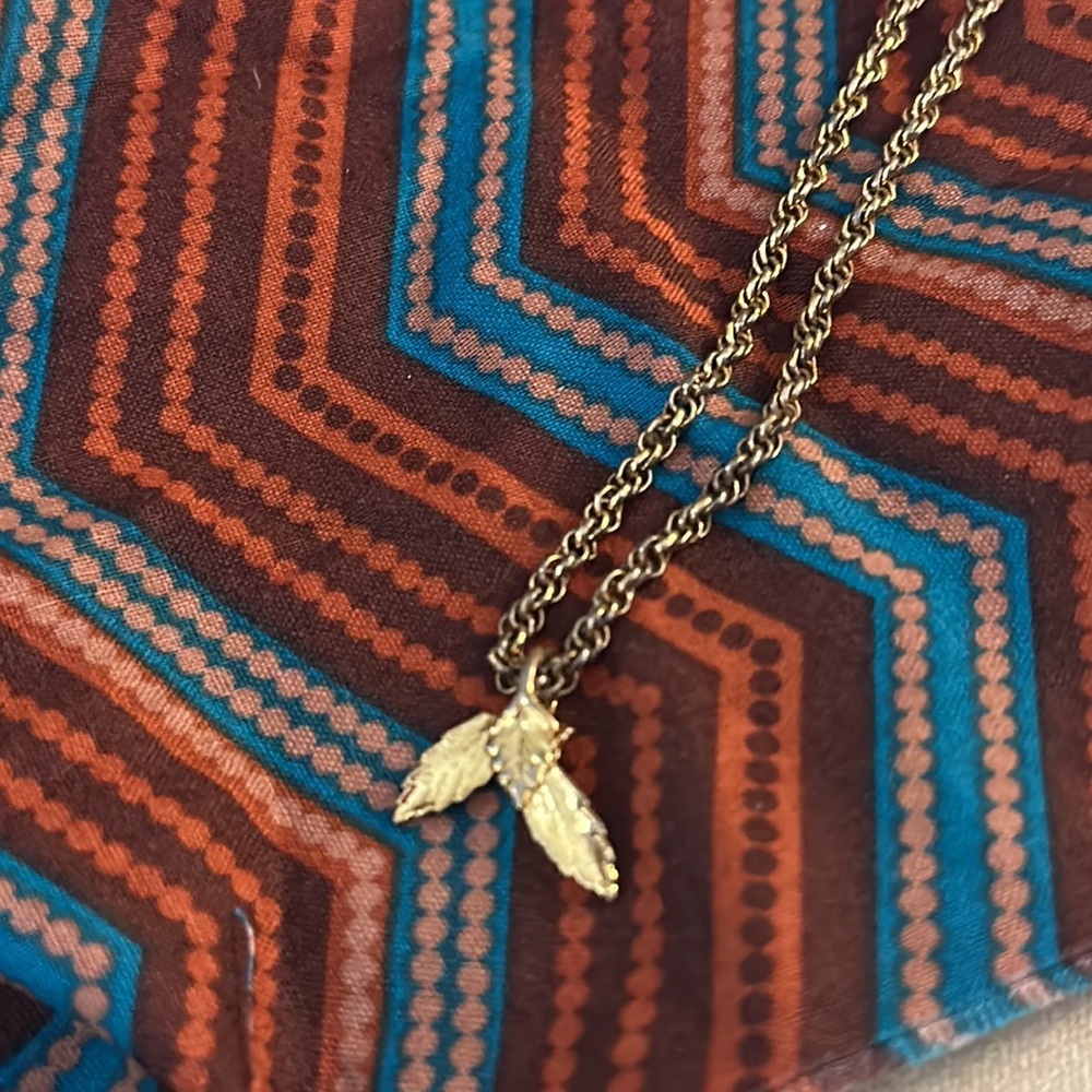 Vintage Whiting & Davis Braided Chain Necklace W/ Sma… - Gem